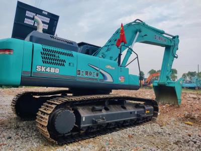 China 48 Ton Heavy Equipment Machine Used Kobelco Excavators Sk480 With 2.3m3 Capacity for sale
