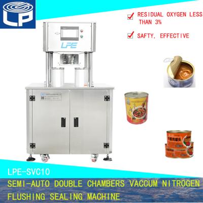 Cina Macchina di sigillamento dell'azoto di vuoto 3.2KW, 1 Tin Sealing Machine Manual capo in vendita