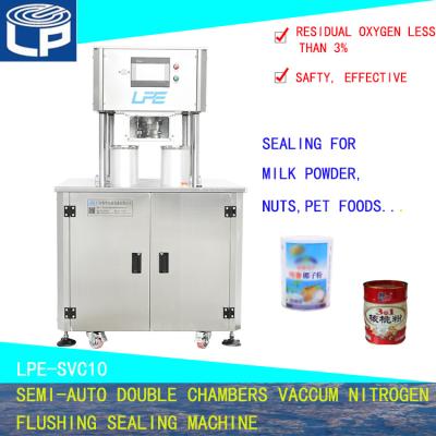 Cina Macchina di sigillamento dell'azoto di vuoto 3.2KW, 1 Tin Sealing Machine Manual capo in vendita
