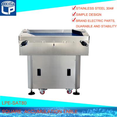 Cina Separazione del quadrato SS304 50cans/Min Bottle Accumulation Table For in vendita