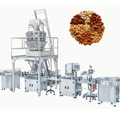 Cina CE 60cans/Min Beans Granule Packaging Machine con il pesatore in vendita