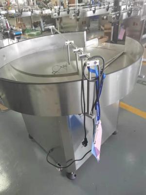 China 200W 50cans/Min Bottle Accumulation Table Rotating Unscrambler à venda