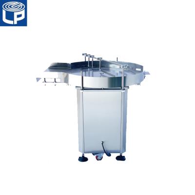China 200W 50cans/Min Bottle Accumulation Table Rotating Unscrambler à venda