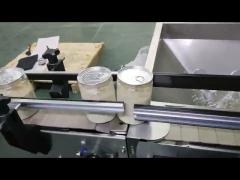Dia60mm μηχανή πλήρωσης δοχείων κασσίτερου, μηχανή συσκευασίας γαλάτων σε σκόνη 1000g