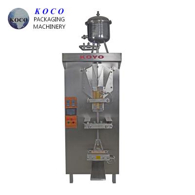 Cina La confezionatrice per film composito liquido KOCO DXD-500 viene utilizzata per il confezionamento di bevande liquide in vendita