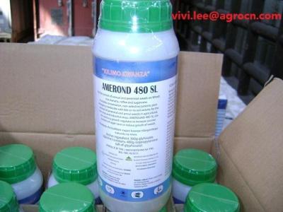 China Metribuzin 480g/l SC/Off-white flowable liquid/1L bottle/lable stick for sale