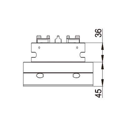 中国 SY-ER019 D100 垂直マウントマニュアルチャック 販売のため