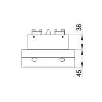 China SY-ER009 Vertical Mounted Pneumatic Chuck For CNC Machine Tools for sale
