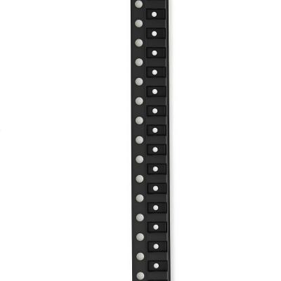 China TDB Carrier Tape For SMD Component Packaging With Black Anti Static PC+PS Material, 8mm Tape Format And Deep Pocket Support for sale