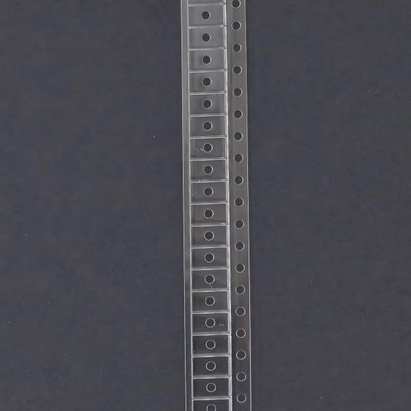 Quality Durable Transparent PET Carrier Tape For Compact Square Component Packaging for sale