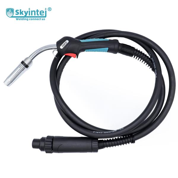Quality Blue Handle 36KD Mig Torch Gas Cooled with 3m 4m 5m Cable for sale