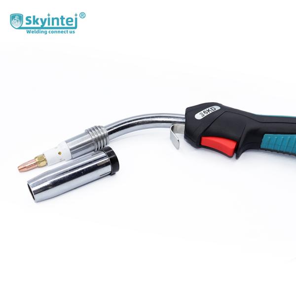 Quality Blue Handle 36KD Mig Torch Gas Cooled with 3m 4m 5m Cable for sale