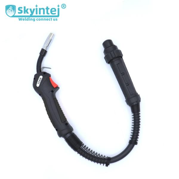 Quality Industrial Gas Cooled Mig Welding Torch 15AK with CO2 Euro Adapter for sale