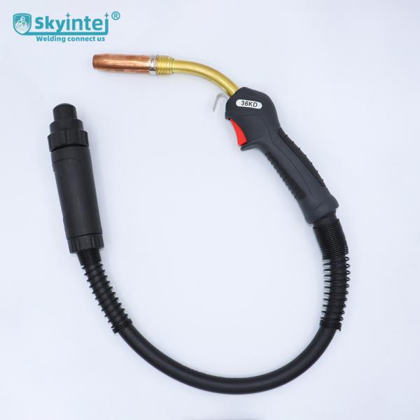 Quality Steel 36KD MIG Welding Torch CO2 Gas Cooled For Metal Fabrication for sale