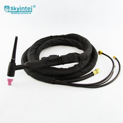 China Water Cooled WP-12 TIG Torch 500A DC for Steel Fabrication for sale