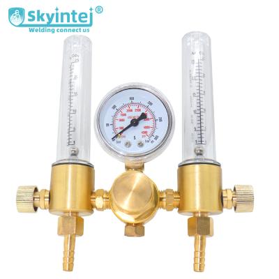 China Brass Argon Welding Regulator 0.2 MPa Rated Outlet Pressure for sale