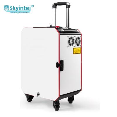 China 200-500W Trolley Laser Welding Machine for Small Shop / Outdoor Engineering Repair for sale