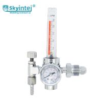 Quality Argon / CO2 Gas Welding Regulator 0-25LPM Flow Meter 0-3500psi Pressure Range for sale