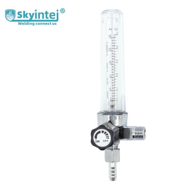Quality Aluminium Argon CO2 Flow Meter 1-25Lpm Flow for Welding Gas Regulation for sale