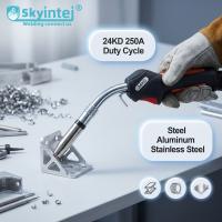 Quality 24KD MIG Welding Torch 60% Duty Cycle 250A CO2 Rating Customized for sale