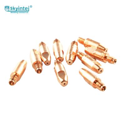 China 24KD Mig Welding Contact Tip M6 Thread 28mm Double Insulated for Gas Diffuser for sale