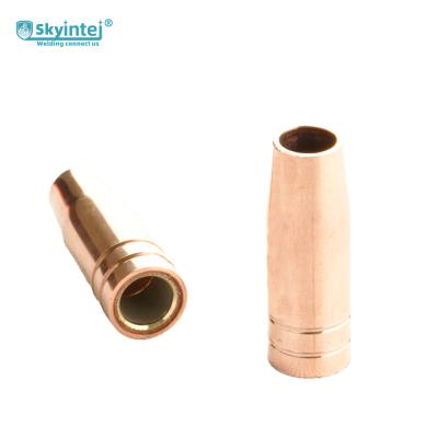 China 15AK Gas Nozzle Copper Construction Anti Stick Coating for MIG / MAG Welders for sale