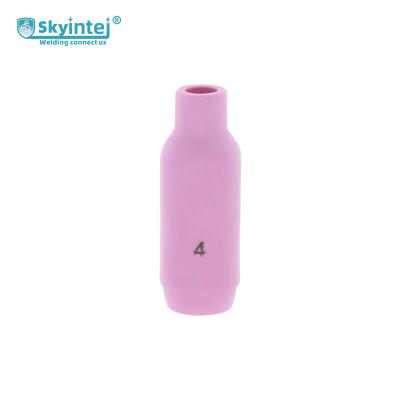 China Size 4 Ceramic Nozzle Matches TIG Welding Gun for Industrial Welding Operations for sale