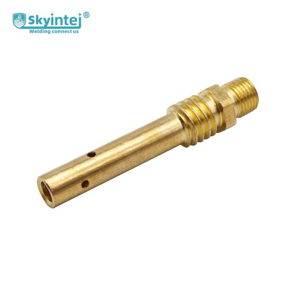 Quality 350A MIG Welding Torch Tip Holder Brass & Copper Contact Tip Holder Threaded Compatible with for 350A Gun for sale