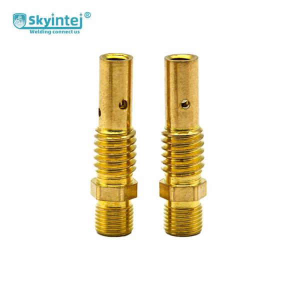 Quality 200A MIG Welding Torch Tip Holder Brass/Copper Contact Tip Holder Threaded Compatible with for 200A Gun for sale