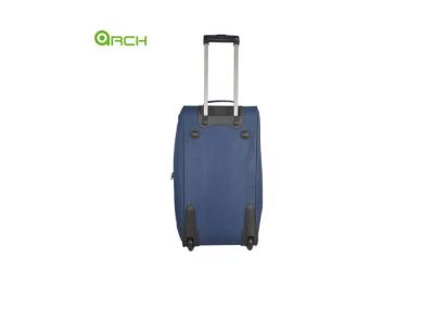 China Rolling Luggage Bag 600d Polyester Wheeled Duffle with One Front Big Pocket for sale