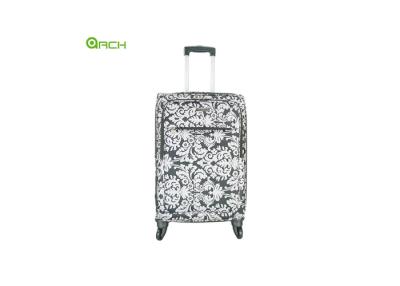 China Printing Material Soft Sided Luggage with Two Pockets à venda
