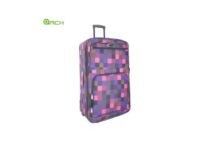 China Printing Material Sky Travel Soft Sided Luggage with Two Front Pockets for sale