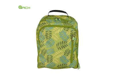 China Cheap Price 600D Printing Backpack with One big pocket and a small very vertical pocket for sale