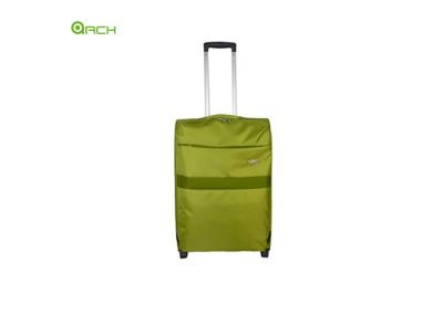China Light Weight 1680D Polyester Soft Sided Luggage with  Aluminum Trolley System for sale
