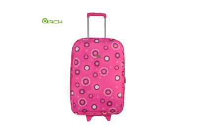 China 600D Polyester Printing Material Luggage Bag Sets with Skate Wheels à venda