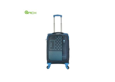 중국 Tapestry Trolley Travel Luggage Bag with Printing Front Panel 판매용