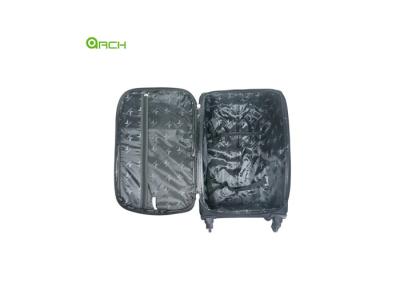 China Factory Price Spinner wheels suitcase Soft Sided Luggage with two front pockets for sale