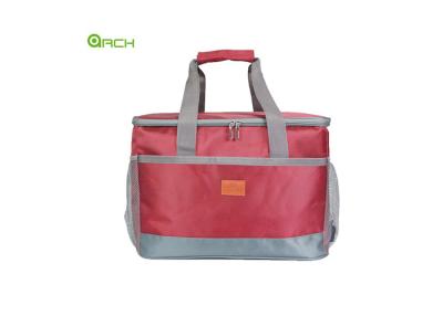 China Roomy Cooler Travel Accessories Bag with Two Side Nets Pockets for sale