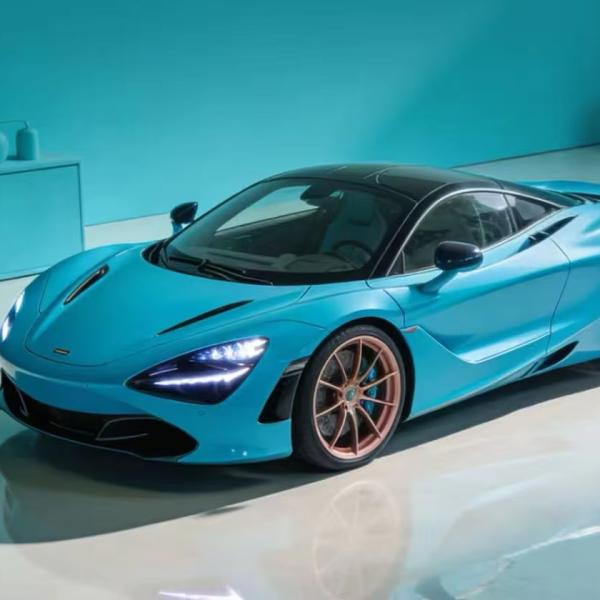 Quality TPU Crystal Miami Blue Car Wrap Film PET Heat Self Healing Anti Scratch Hydrophobic Auto Body Paint Protection Film for sale
