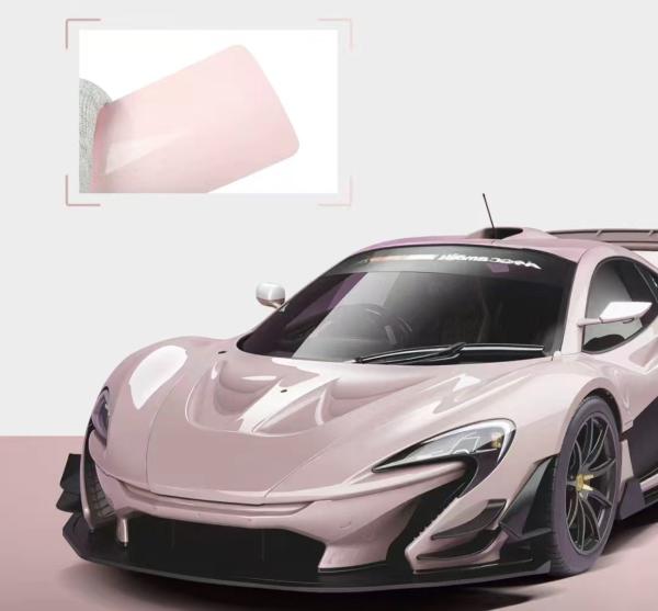 Quality TPU  Shell Pink Car Wrap Film PET Heat Self-Healing Anti-Scratch Hydrophobic Auto Paint Protection Film for sale