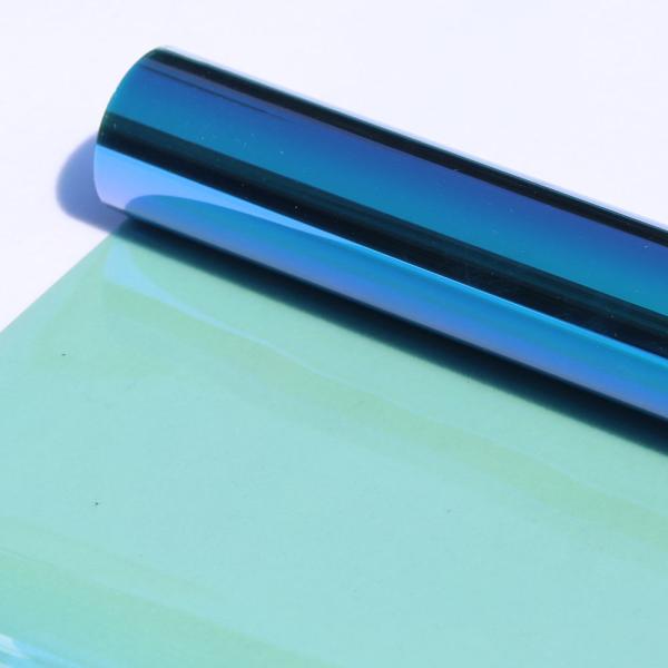 Quality Sky Blue Car Window Tint VLT 50% Front Windshield Car Foils Solar Protection Films Heat Control Residential Tint Film for sale