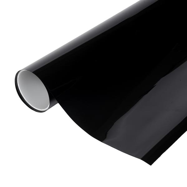 Quality Customized  Good Quality Black Color 1ply Self Adhesive Car Vinyl Window Tint Film for sale