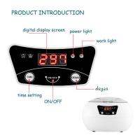 China 18 Timer 35W Portable Ultrasonic Cleaner for sale