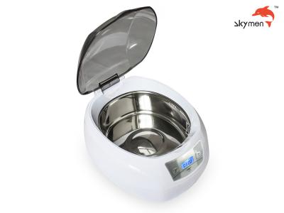 Cina FCC ultrasonico ROHS del temporizzatore del pulitore 30min del CD staccabile di plastica della famiglia degli Skymen 750ml in vendita