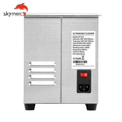 Cina SKYMEN ultrasonici ultrasonici JP-010 del pulitore 40kHz dei gioielli del pulitore di vetro di Cannulated 2L in vendita