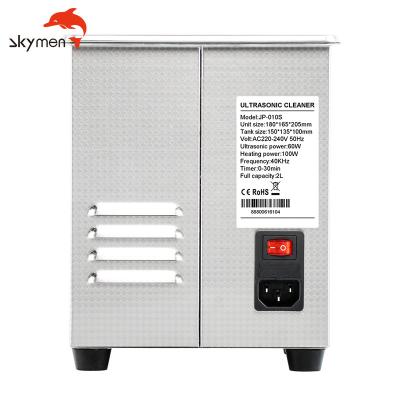 Cina Pulitore ultrasonico del benchtop degli Skymen 2l 40khz 80w con il temporizzatore digitale & il radiatore in vendita