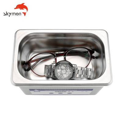China Dos Skymen ultrassônicos portáteis do líquido de limpeza 35W dos vidros 0.8L dos Skymen líquido de limpeza ultrassônico à venda