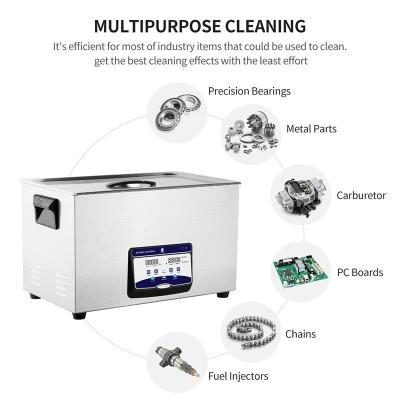 Cina Skymen JP-100S di 30l 480W Sonic Wave Ultrasonic Parts Cleaner con degassamento in vendita