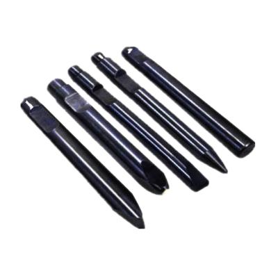 China 15 Kgs 40Cr 42CrMo Hydraulic Rock Hammer Breaker Tool Chisel SB40 SB81 SB121 HB20G Für Mining Demolition Crushing Rock zu verkaufen