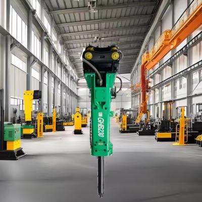 China 140MM Chisel Concrete Rammer Hydraulic Breaker For Skid Steer Construction Mining for sale